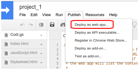 How to use google app scripts